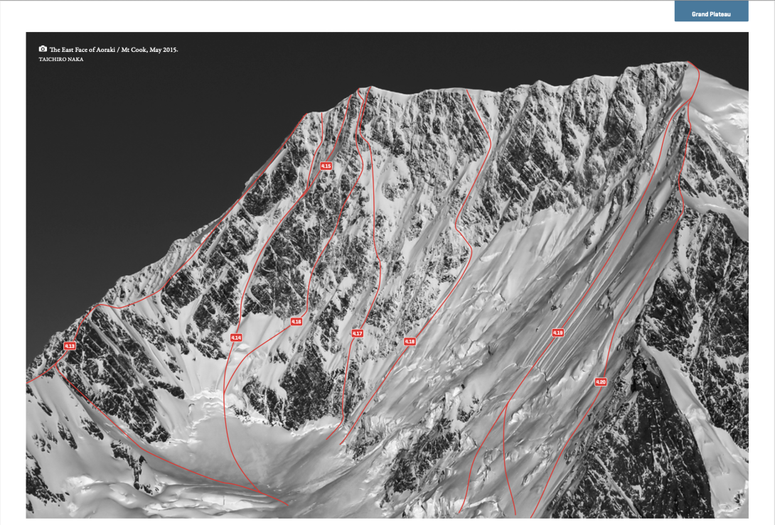 Aoraki-Mt Cook, East Face, Tai Naka. | ClimbNZ